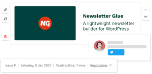 Newsletter Glue: Create newsletters in WordPress - Newsletter Glue