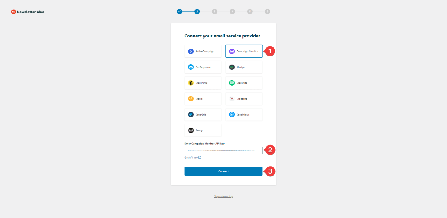 Campaign Monitor Integration with WordPress and Newsletter Glue Plugin