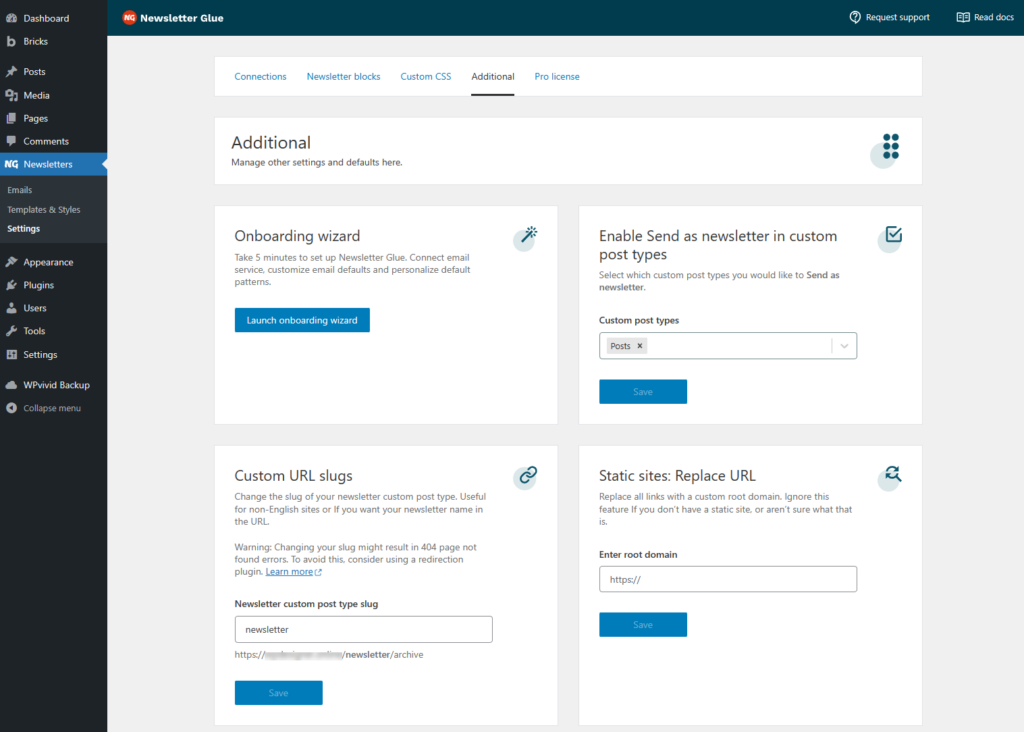 Tour of Newsletter Glue - Newsletter Glue